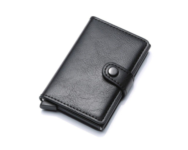 Wallet Junkie Pop Up Wallet With Clip – Black – Tisko Online Store